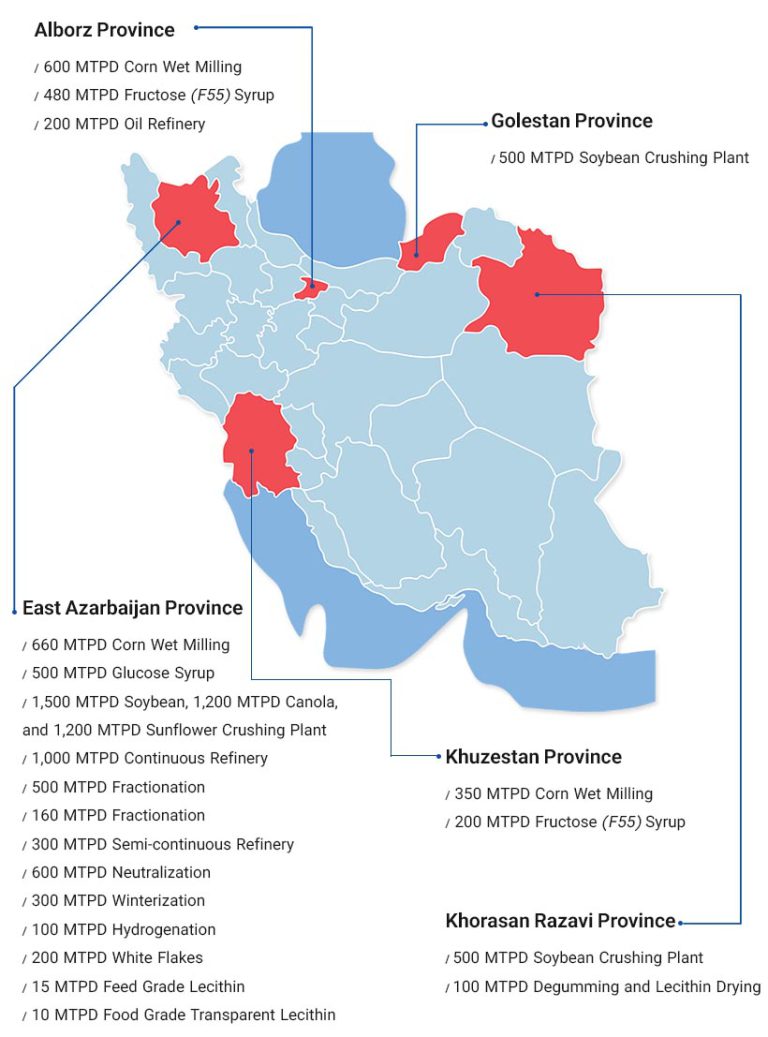 Starch and Derivatives - گروه صباحی